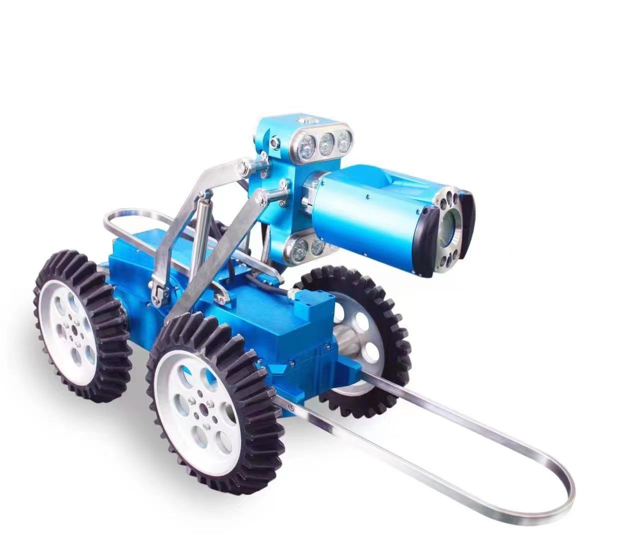 Robotic Crawler Pipe Inspection System CCTV Pipeline Inspection Robot ...